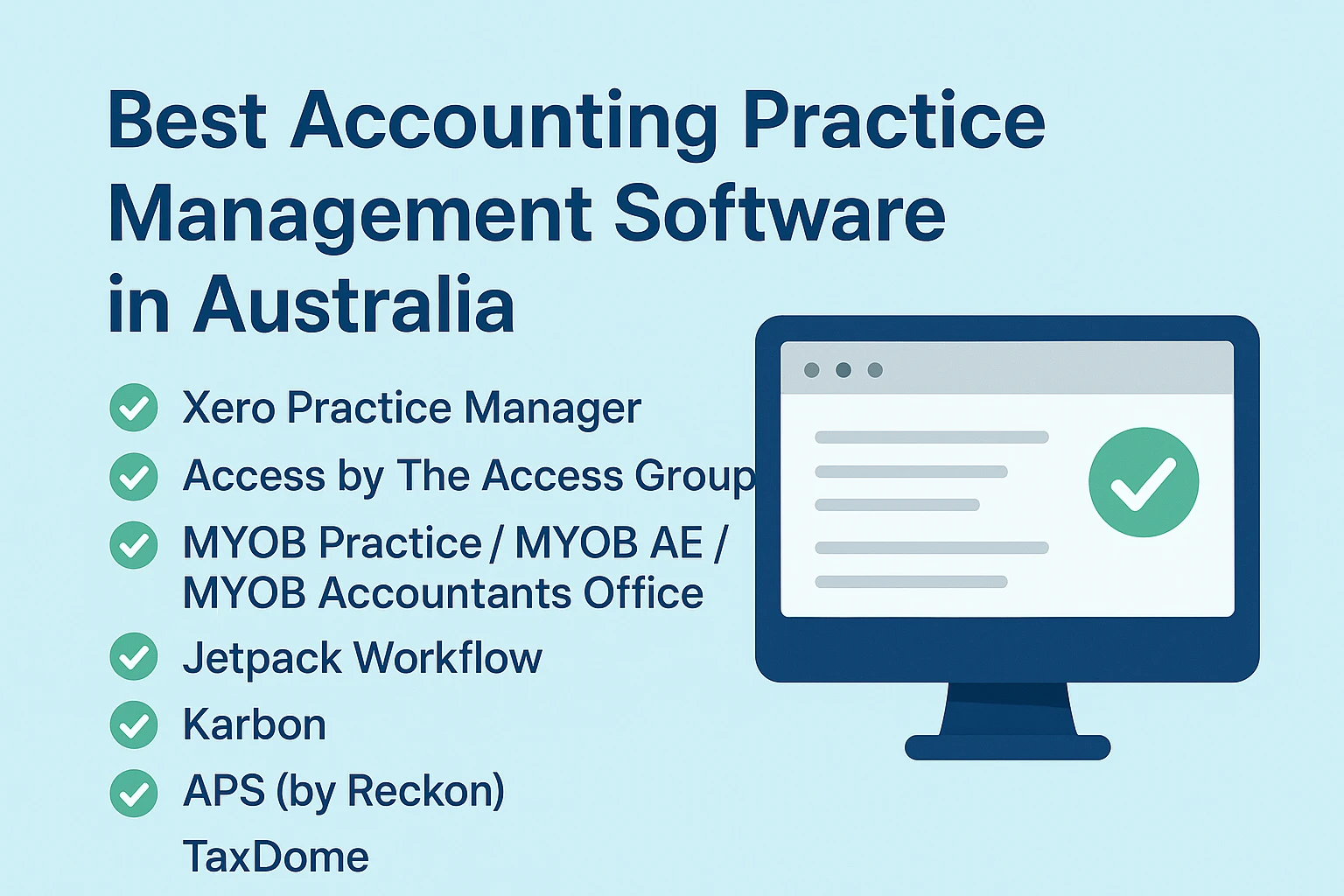 Top 10 Accounting Practice Management Software Australia